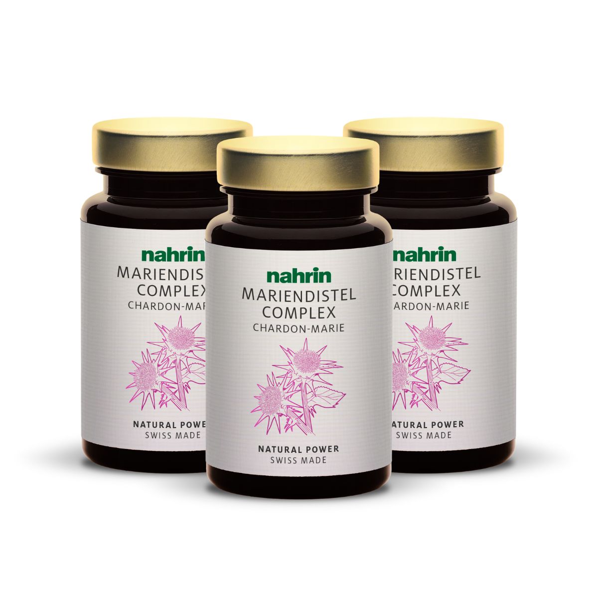 Mariendistel Complex 3er-Set – 90 Tage Leberkur mit Cholin